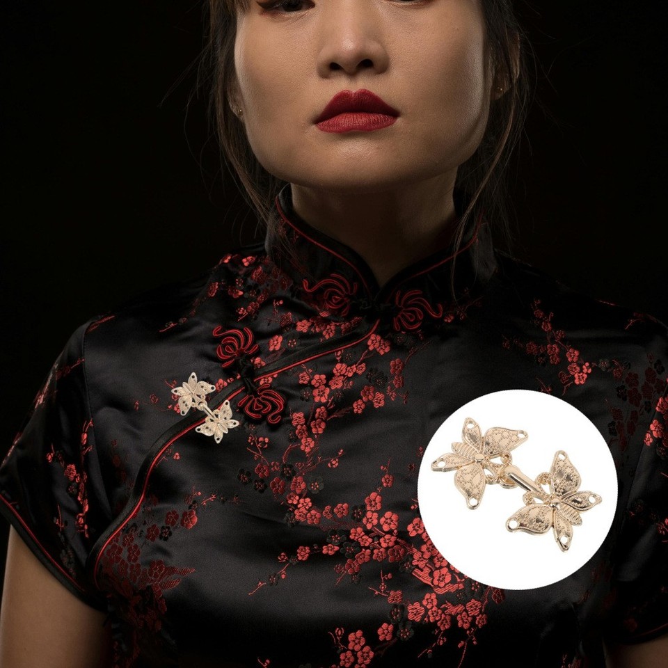 20 Pairs Chinese Traditional Buttons Fastener Knots Frog Clothing ...