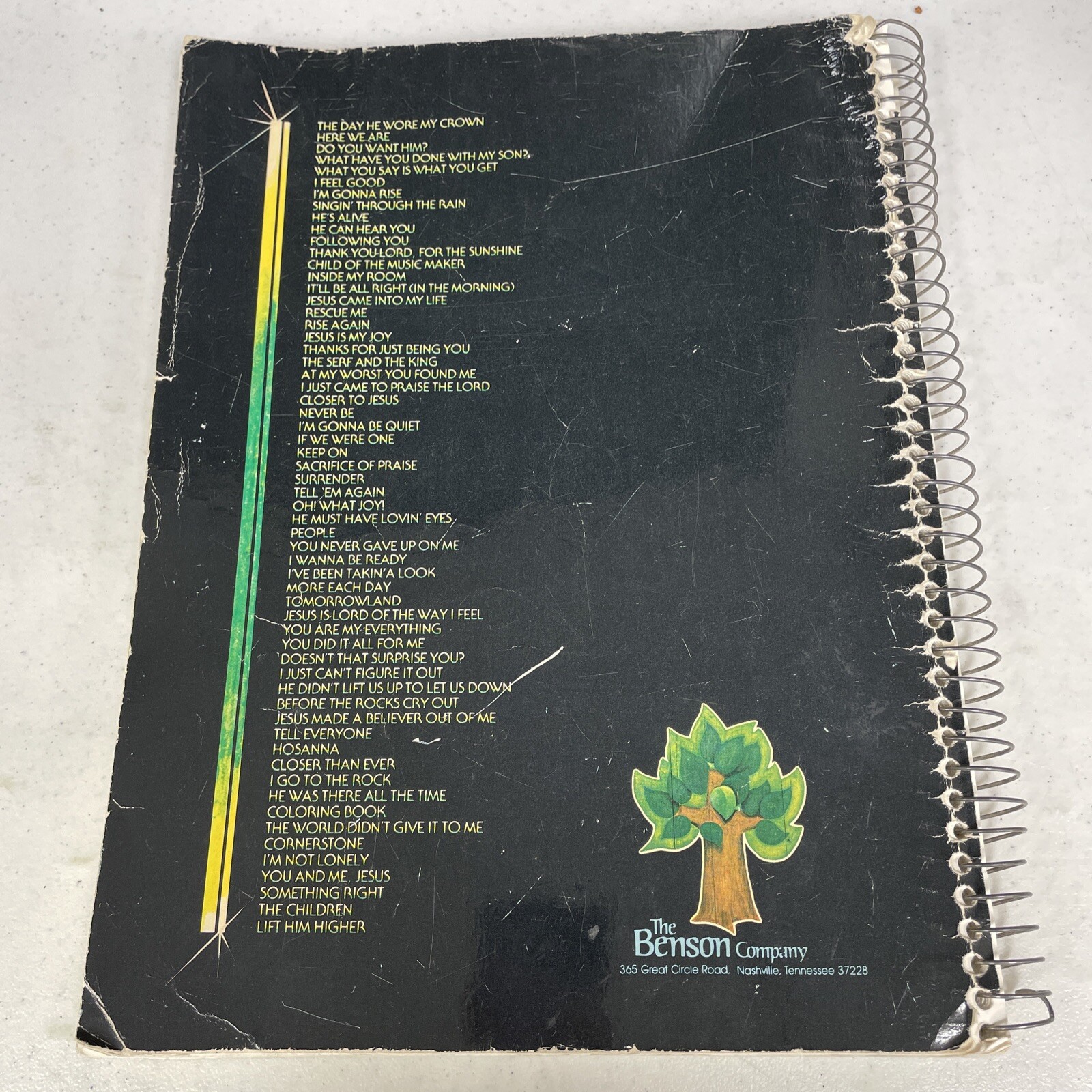 The Green Tree Songbook Volume 2 The Benson Company W Elmo Mercer Sheet ...