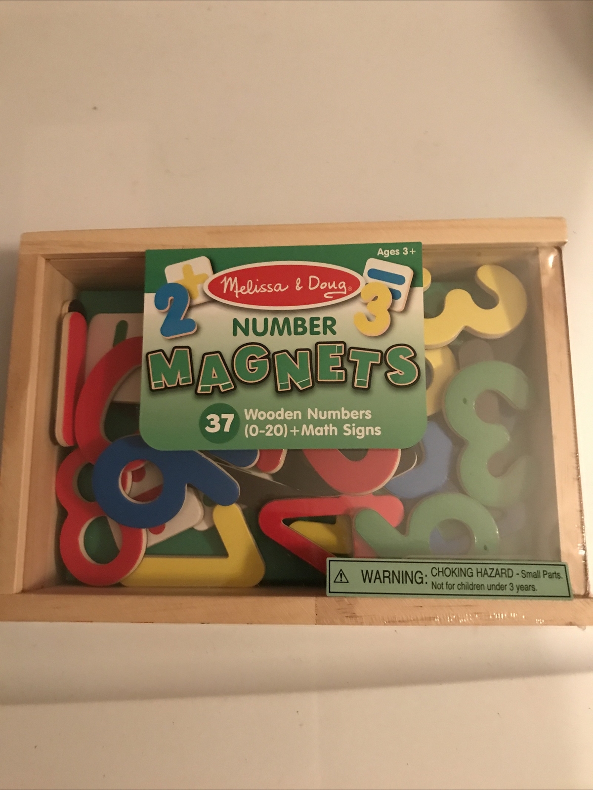 Melissa & Doug-Magnet Wooden Numbers And Math Signs 3+ Educational ...