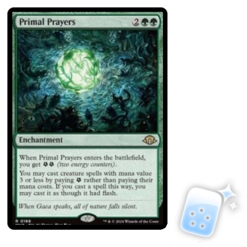 PRIMAL PRAYERS Modern Horizons 3 Magic MTG MINT CARD | eBay