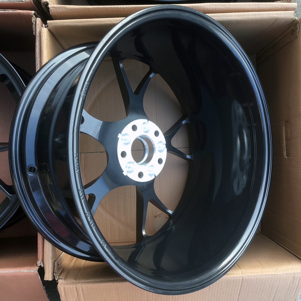 FOR ALFA ROMEO GIULIA QV 19" FORGED DRAK GRAY WHEELS RIMS 19x8.5 SET OF ...