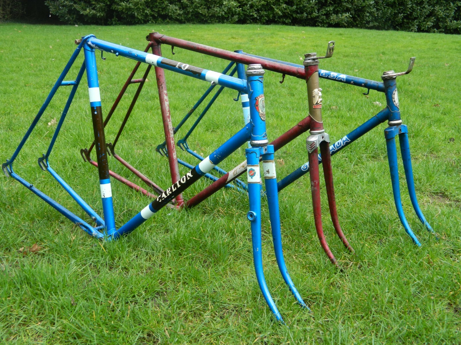 VINTAGE BIKE FRAMES FOR RESTORATION.. BARGAIN !! | eBay UK