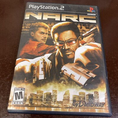 Narc (Sony PlayStation 2, 2005) PS2 CIB Complete W/Registration Card ...