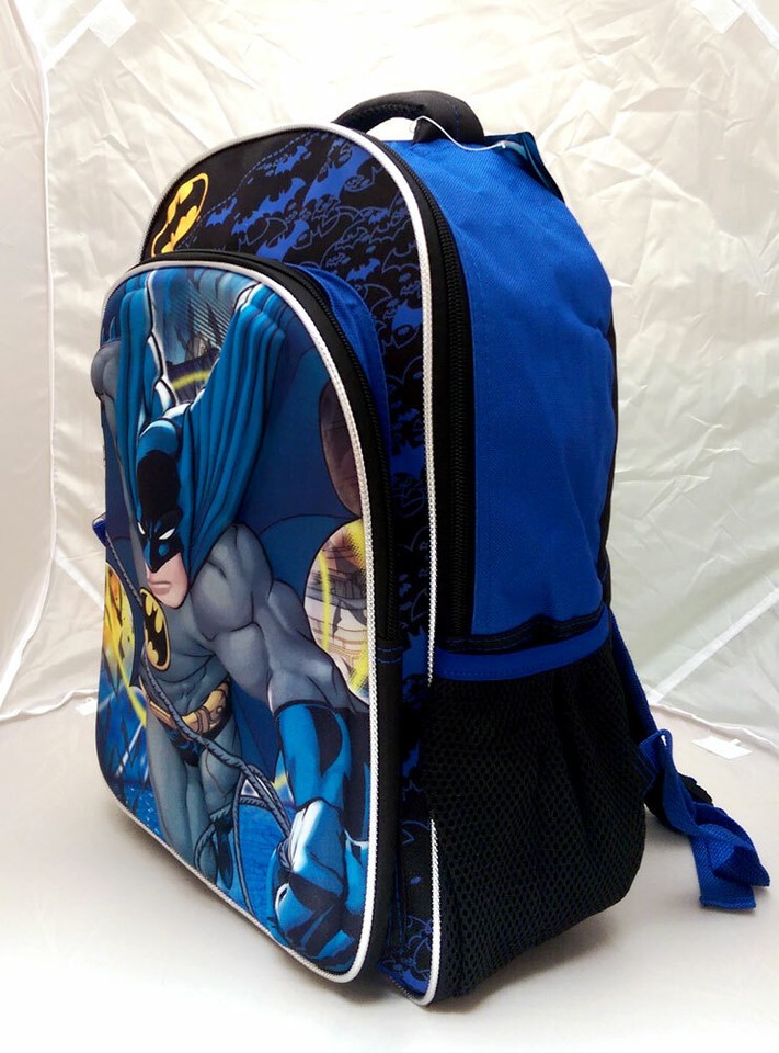 DC COMICS 16" Large Backpack Pop Out 3D BATMAN School Boys Kids Toy ...