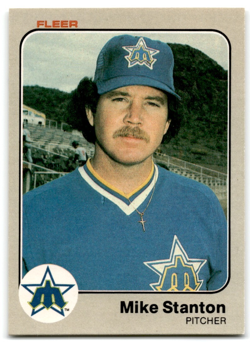 1983 Fleer Mike Stanton Seattle Mariners #486 | eBay