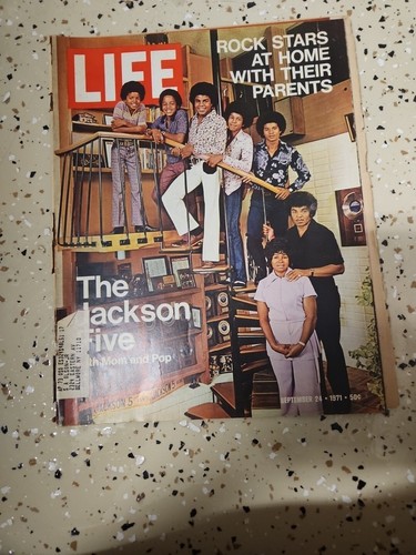Rare Life Magazine September 24 1971 The JACKSON FIVE MICHAEL JACKSON ...