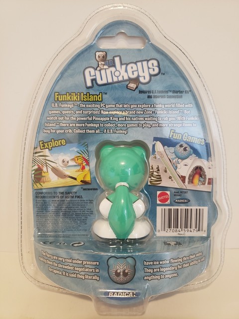 UB Funkeys Flurry Green Funkey M7287 M5542 for sale online | eBay