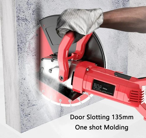 Reinforced Concrete Road Stone Wall Cutter Door Window Grooving Machine ...