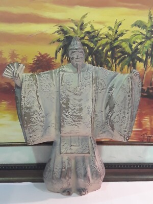 Austin Productions 1981 Sculpture Samurai Uesugi Large heavy 15" Statue ...