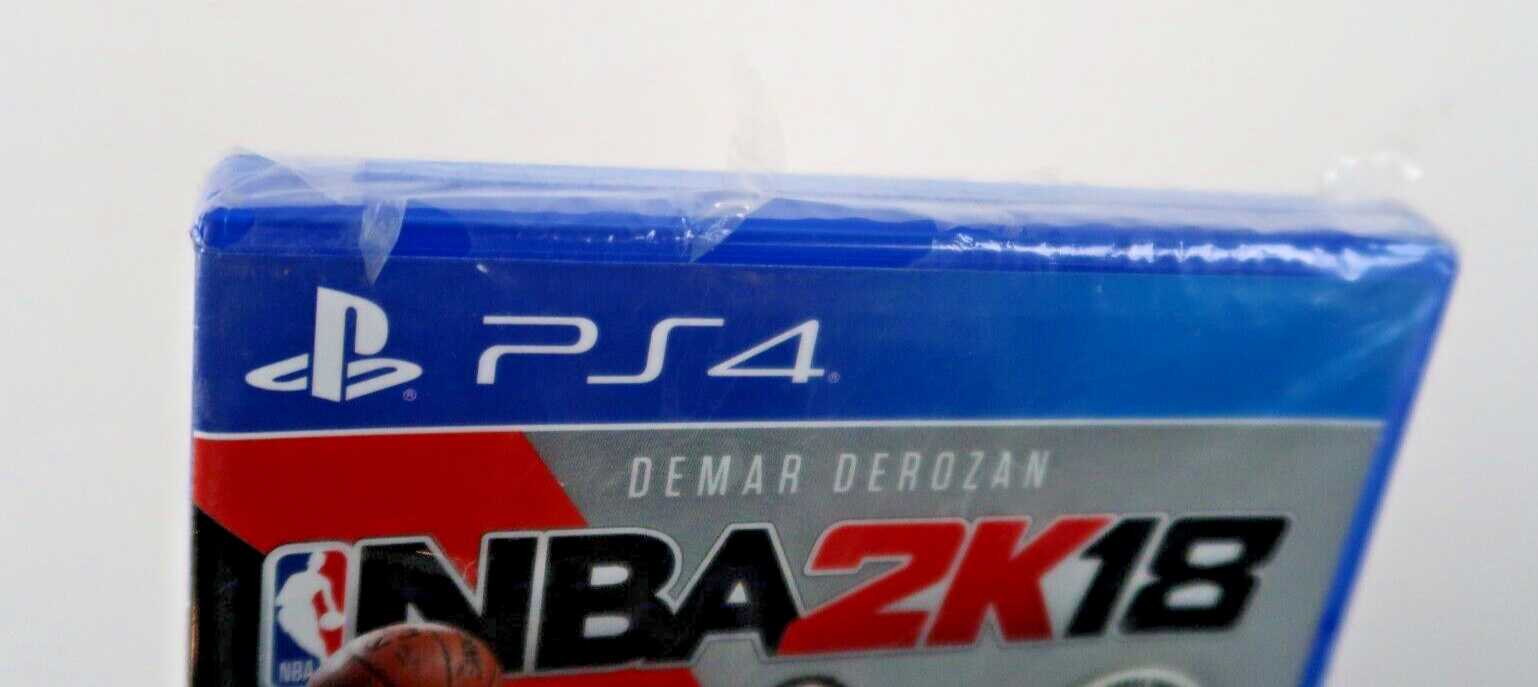 NBA 2K18 (Demar Derozan Raptors Variant Cover) New Sealed Torn Plastic ...