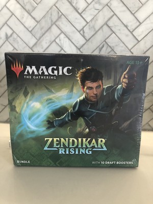 🍀Magic the Gathering Zendikar Rising Bundle Box (With 10 Draft Boosters ...