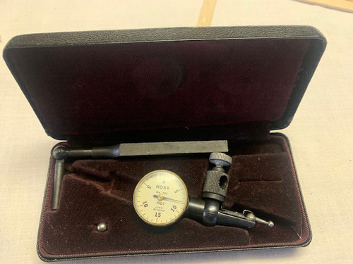 NORK Dial Test Indicator No. 395-B, Jewel Bearing | eBay