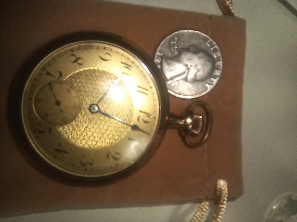Knickerbocker 7 Jewel Size 12 Open Face 10 year Gold Filled Case Pocket ...