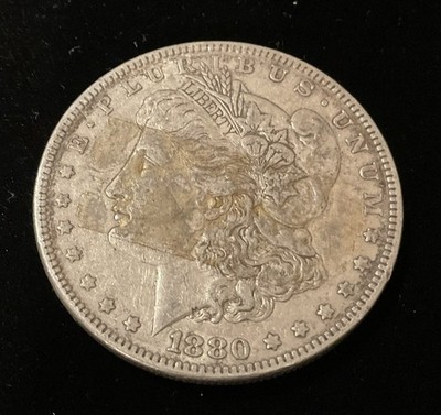 1880 Morgan Dollar Circulated Lot#14 - Round Money Coin Shop | eBay