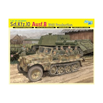 Dragon Mod 39 to 45 Series German Sd.Kfz.10 Ausf.B - 1942 Production ...