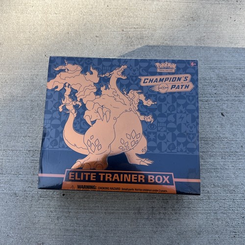 NIB Pokémon TCG Charizard Champion’s Path Elite Trainer Box ETB 156 ...