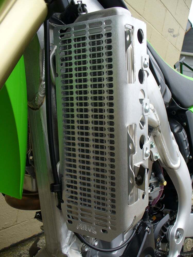 DEVOL RACING ALUMINUM RADIATOR GUARDS KAWASAKI KX450F 2010-2014 | eBay