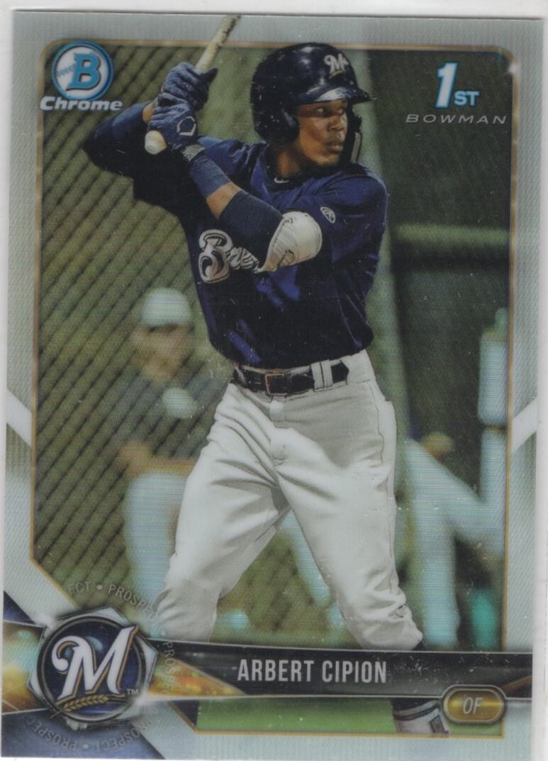 2018 Bowman Chrome Arbert Cipion Refractor #BDC-19 | eBay