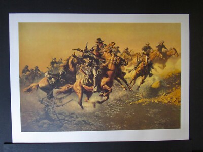 Frank McCarthy - Under Hostile Fire - Mint Condition - UNFRAMED ...