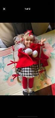 VINTAGE CINDY LOU WHO DOLL, WHOBILATION, HOW THE GRINCH STOLE CHRISTMAS ...
