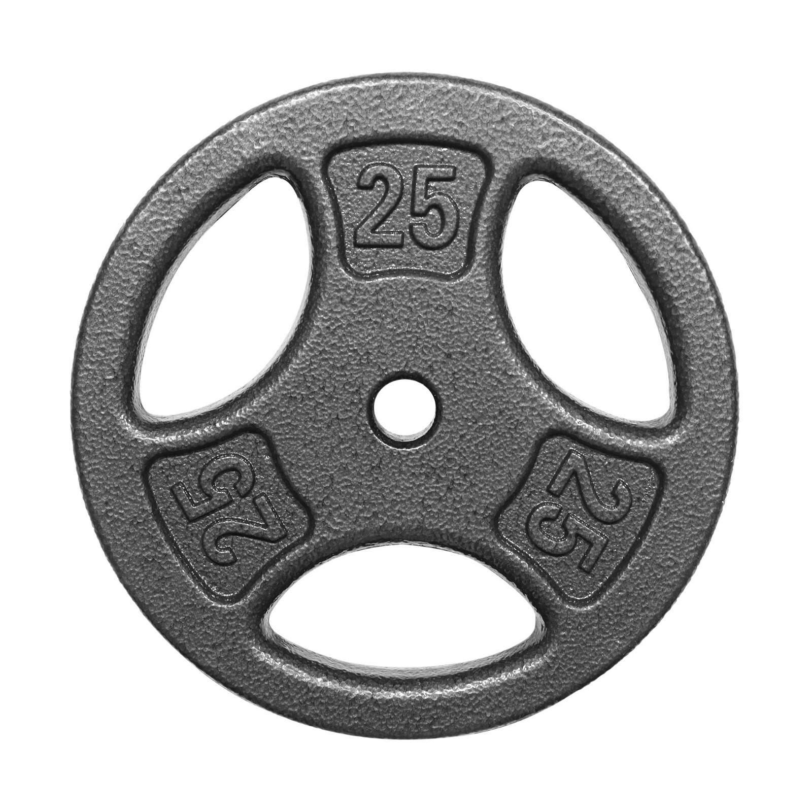 50LB Cast Iron Standard Weight Plate Set, 2x25LB,1-inch Holes Fit ...