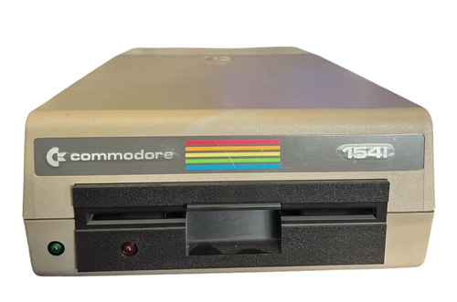Commodore 1541 Single Drive Floppy Disk Retro Computer Powers On Broken ...