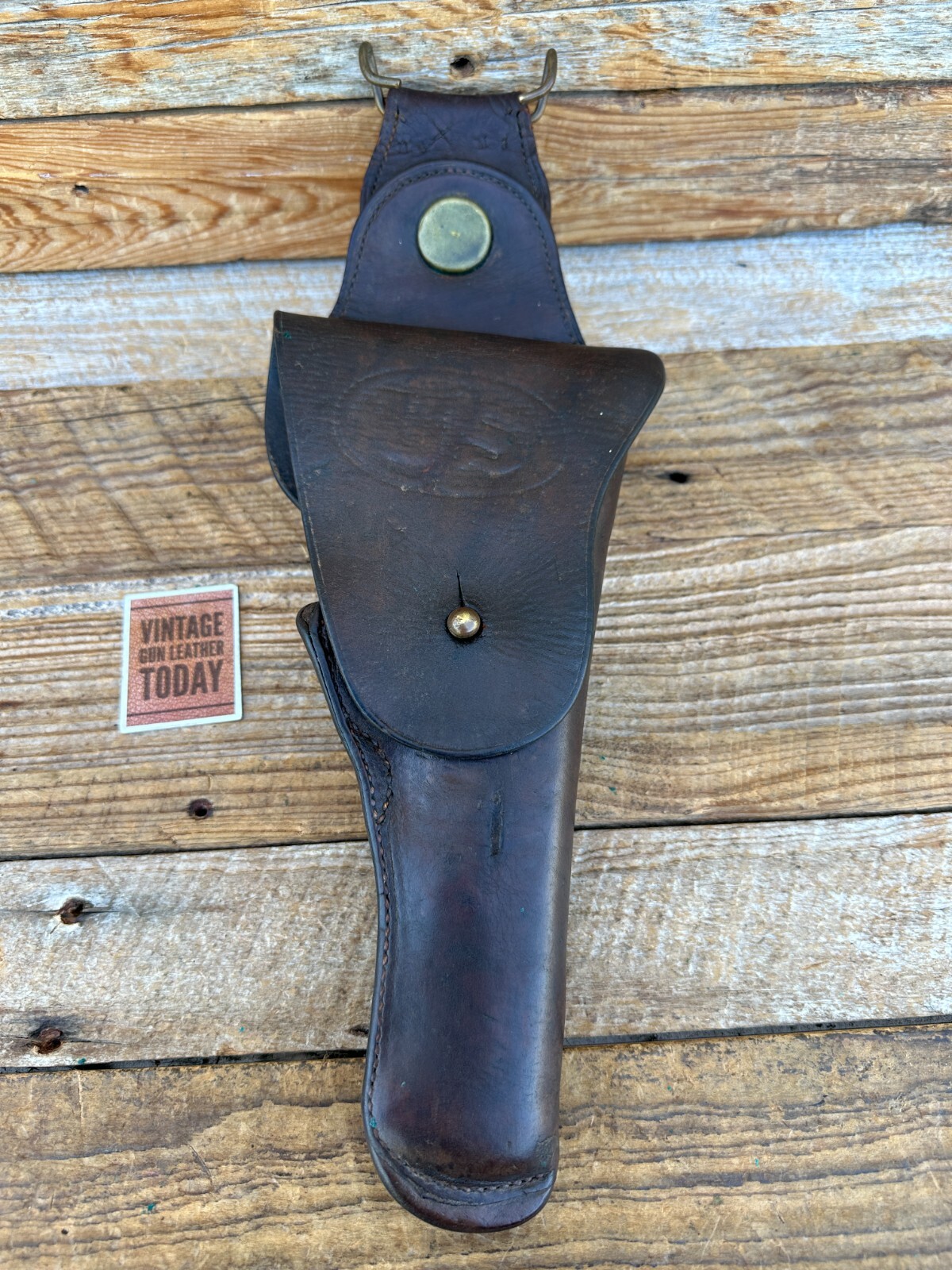 Vintage Original WW1 Cavalry Mounted M1916 45 1911 US Leather Military ...