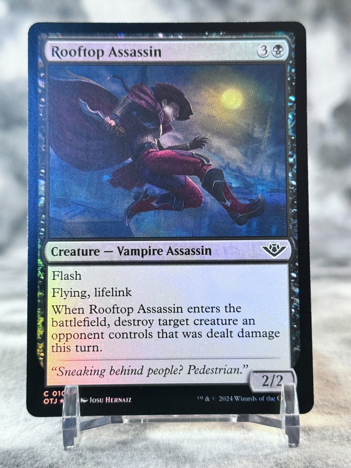 Rooftop Assassin - MTG: Outlaws of Thunder Junction - Foil | eBay