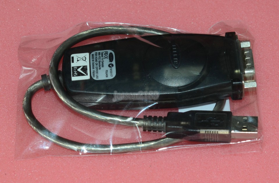 BELKIN USB to 9-pin SERIAL ADAPTER Cable for PC F5U109 | eBay