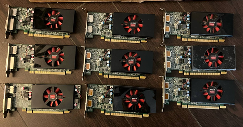 Lot of 9 AMD Radeon Graphics Cards (R7 450, R7 350, R7 200 Series) | eBay