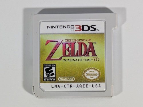 The Legend of Zelda: Ocarina of Time 3D (Nintendo 3DS, 2011) Authentic ...