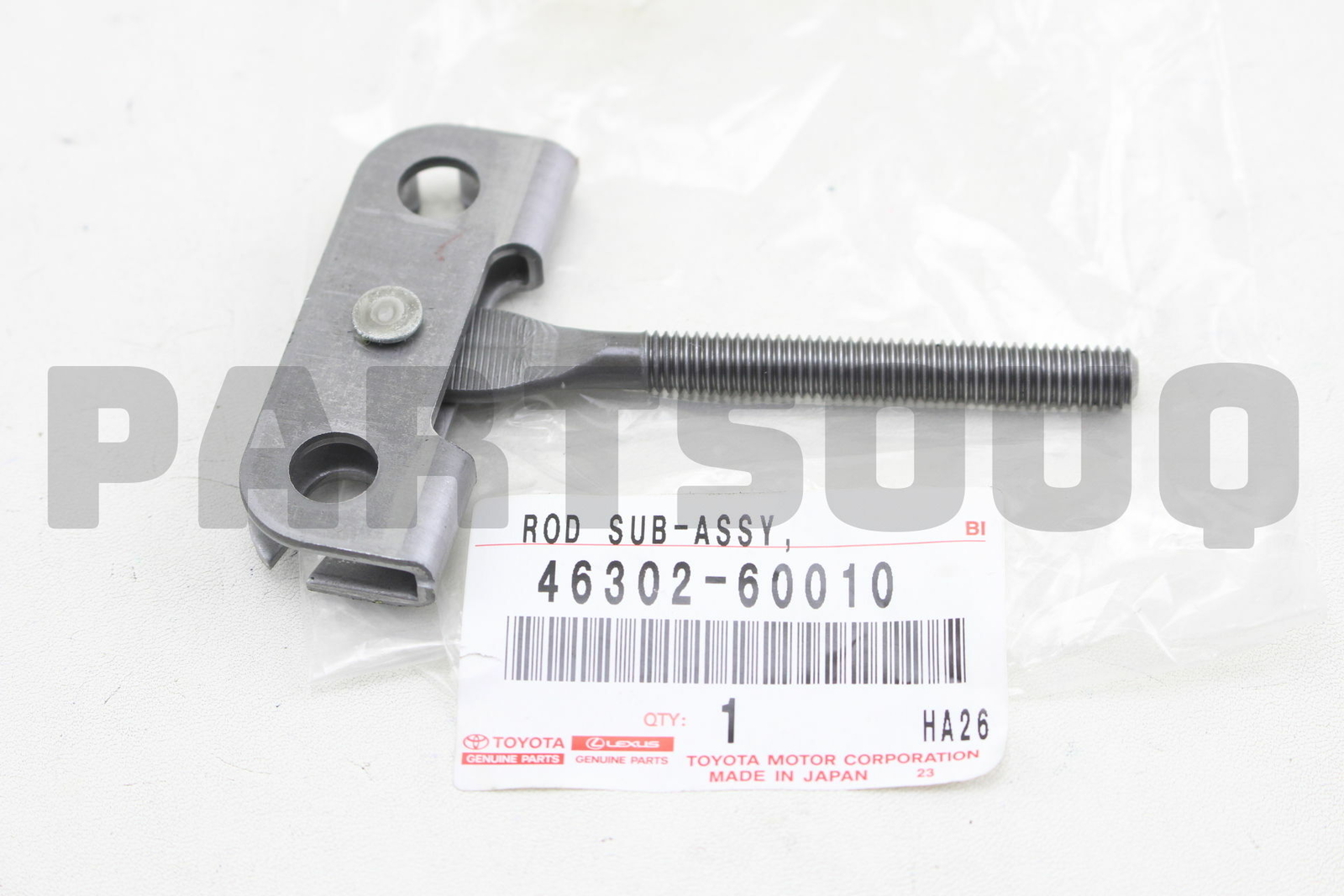 4630260010 Genuine Toyota ROD SUB-ASSY, PARKING BRAKE PULL, NO.1 46302 ...