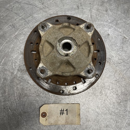 OEM GOOD USED 2005 POLARIS 500 HO ATP QUAD FRONT HUB / ROTOR 5143612 ...