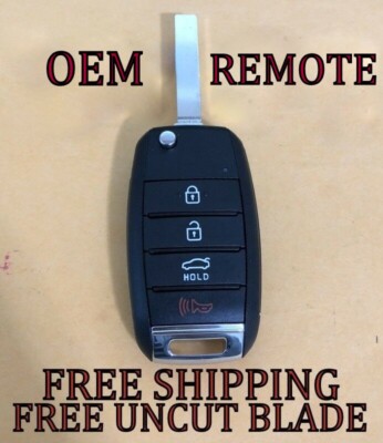 OEM 2018 2019 2020 2021 KIA RIO FLIP KEYLESS REMOTE FOB TRANSMITTER ...