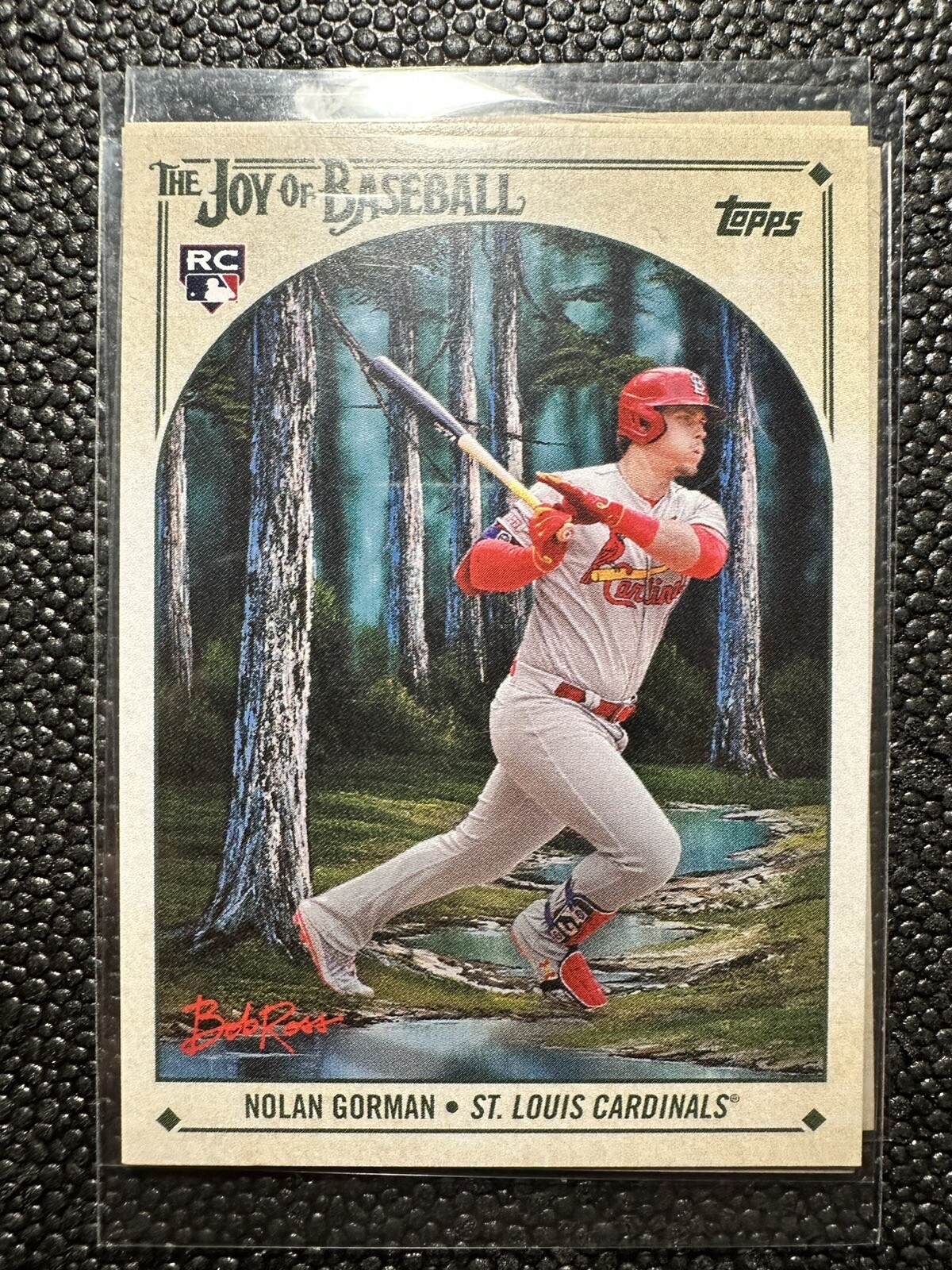 2023 Topps X Bob Ross The Joy of Baseball - #17 Nolan Gorman (RC) | eBay