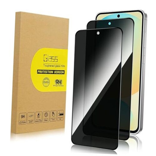 2 Pack Privacy Screen Protector for Samsung Galaxy S24 FE [Anti-Spy ...