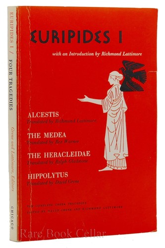 Euripides, David Grene, Richmond Lattimore (editors) EURIPIDES I Alcestis; the | eBay