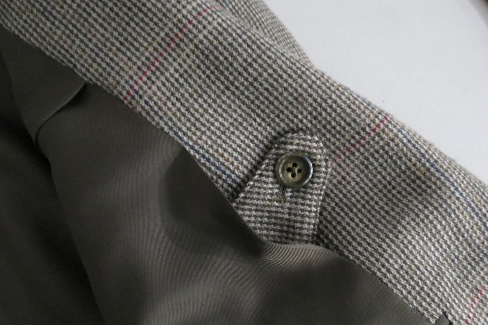 Paul Stuart Japan hand tailored Tweed 100% lambs wool sport coat 42 R ...