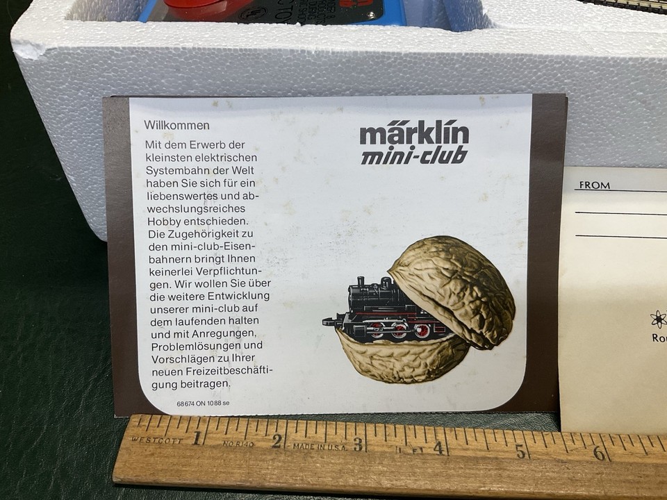 Marklin Mini Club 8182 Z Scale Starter Train Set w/ Transformer ...