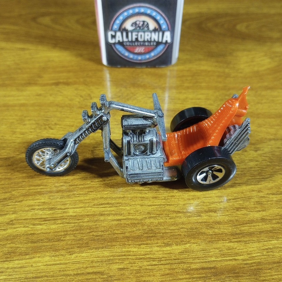 Vintage Hot Wheels RRRumblers Torque Chop Trike Red HK Hong Kong 1971 ...