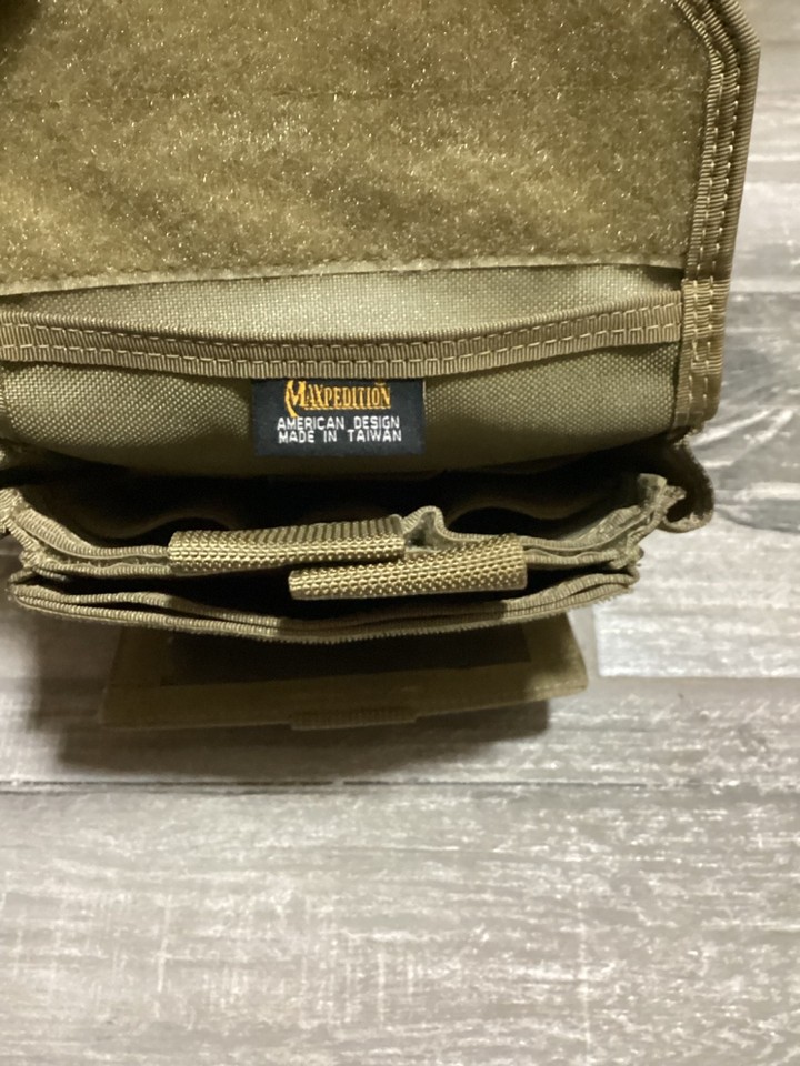 Maxpedition Monkey Combat Admin Pouch Khaki Bag Pouch 9811K | eBay
