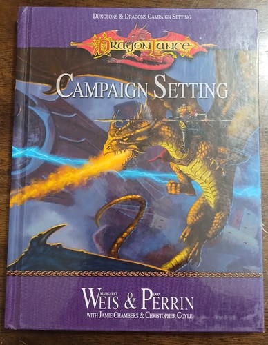 Dungeons & Dragons: Dragonlance Campaign Setting 3.0 / 3.5 | eBay
