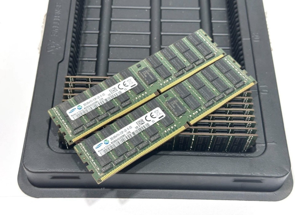 Lot Of 10 Samsung 32gb 4drx4 pc4-2133p -ld0-10-mb1 Ram | eBay