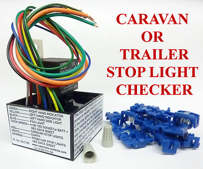 Caravan Towing Lights Checker Trailer Light Tester One Person Can Test ...