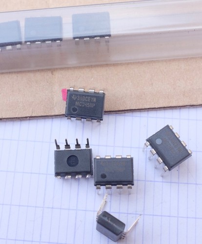 2x Texas Instruments MC1458P operational amplifier DIP-8. Lot de 2 | eBay