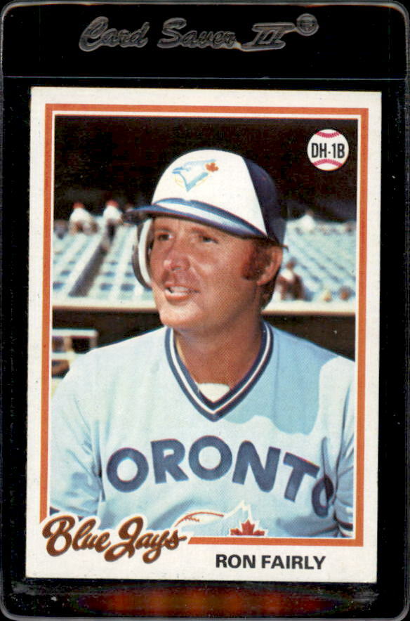 1978 Topps #85 Ron Fairly Toronto Blue Jays - Nice Card | eBay