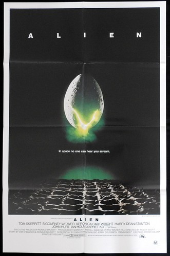 ALIEN Original AUSTRALIAN One sheet Movie Poster Sigourney Weaver Tom Skerritt | eBay Australia