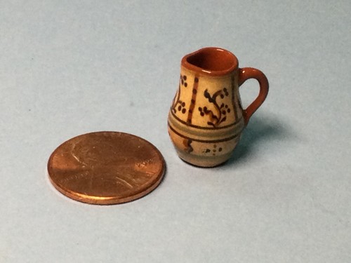 Jane Graber Redware Pitcher - 1/12 scale - 2022 | eBay