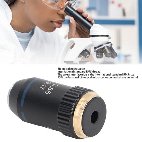 60X High Power Microscope Lens For Biology Laboratory CBK 7428629902131 ...