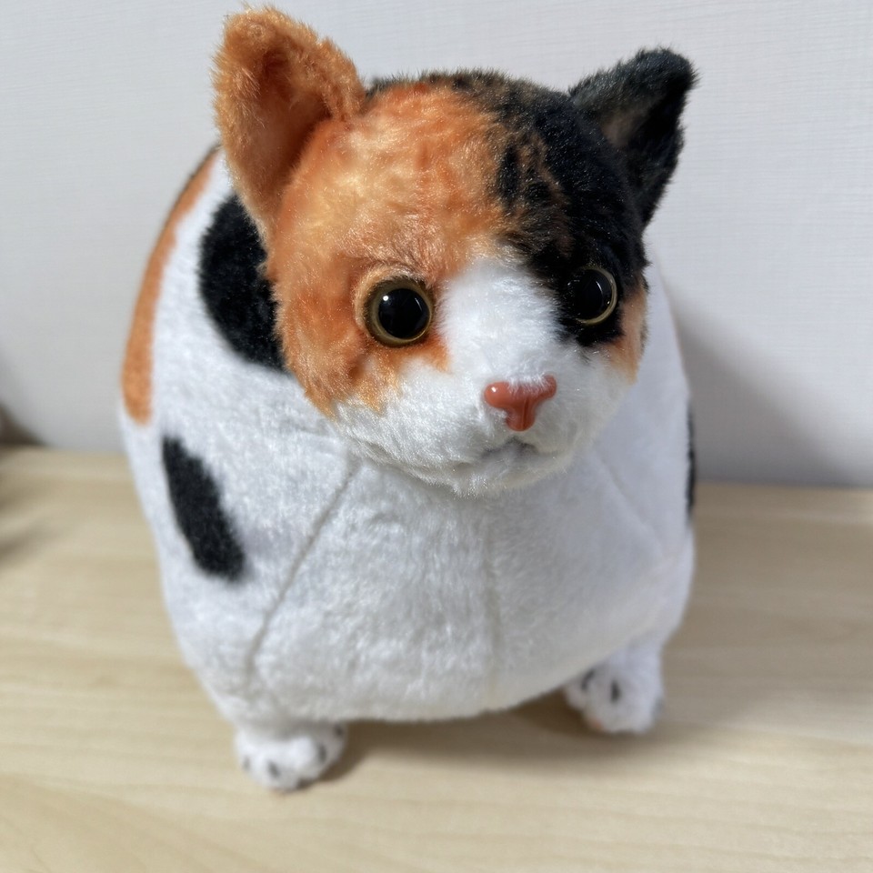 Fatty Zoo Cat Calico Stuffed Animals Japan 16 inches | eBay